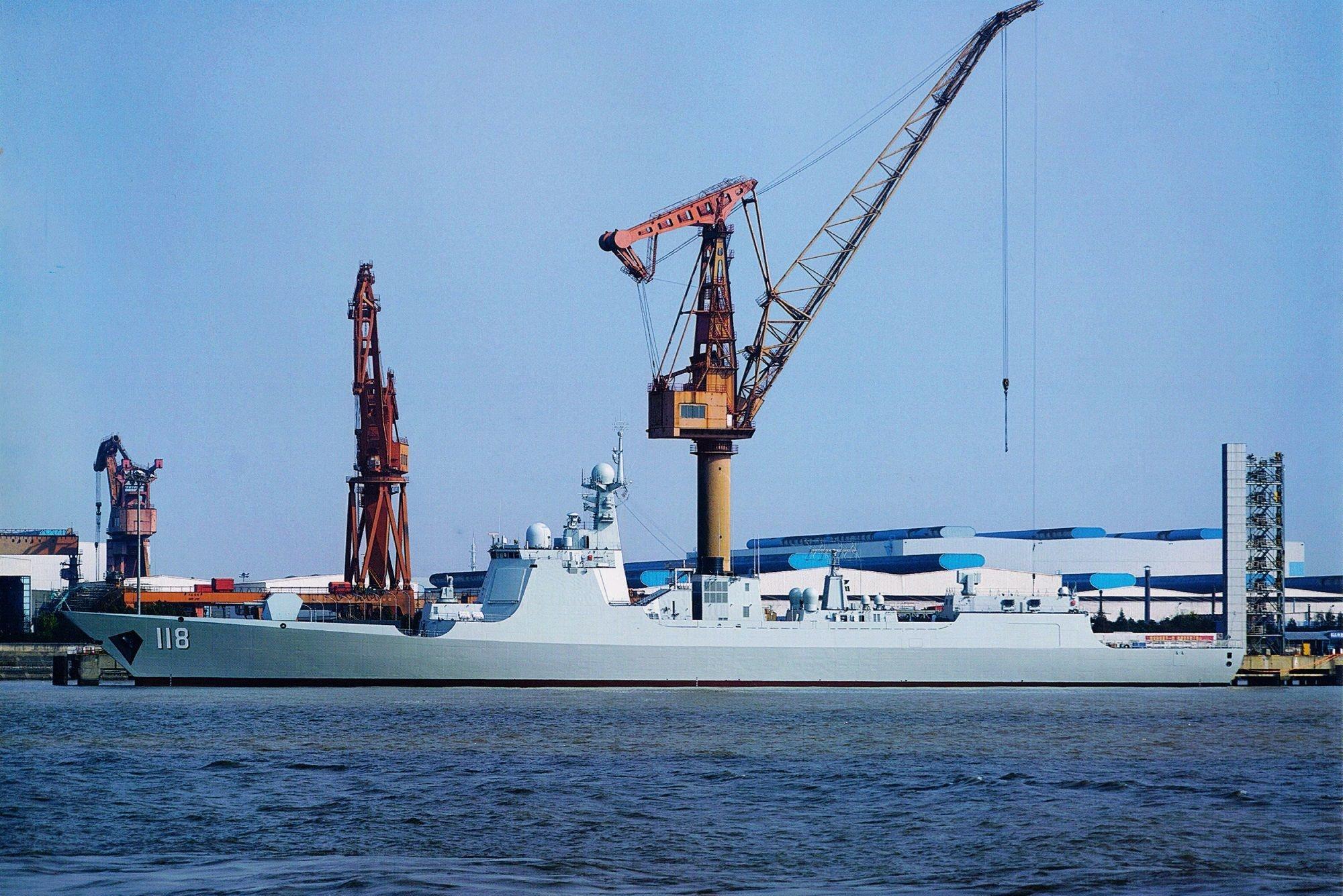 呼和浩特号驱逐舰,贵阳号,长春号_大山谷图库