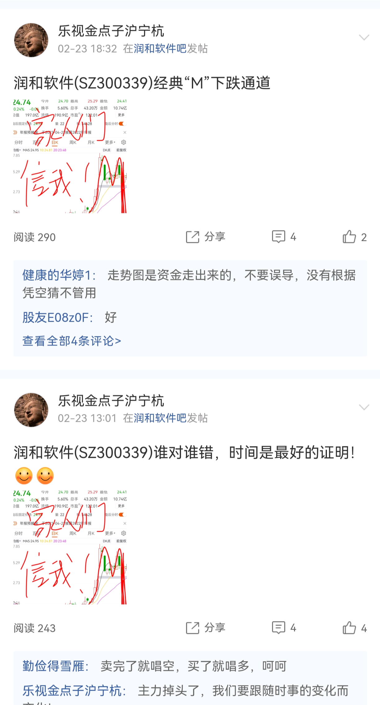 现在骂我的一定是没听我，信了乐视苟i拖！财富号东方财富网
