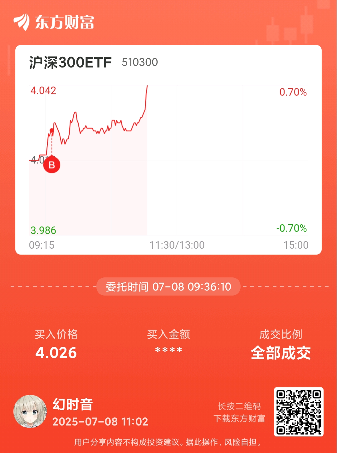 是糕手_沪深300ETF(sh510300)股吧_东方财富网股吧