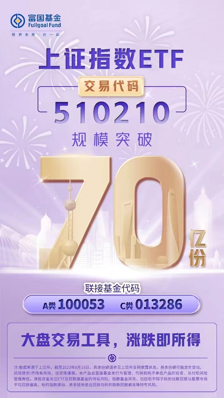 上证指数ETF‼规模突破70亿份_财富号_东方财富网