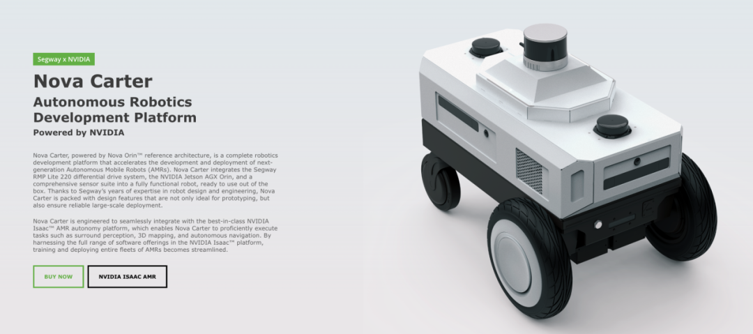 九号机器人与英伟达共同合作开发的自主机器人平台Nova Carter AMR已正式上线_财富号_东方财富网