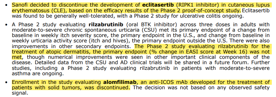 赛诺菲3款新药II期研究失利_财富号_东方财富网