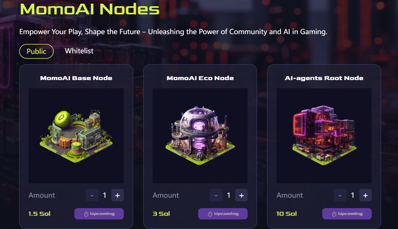 解读 MOMO AI：立足 Ton 和 Solana生态，AI 驱动的游戏社交增长平台_财富号_东方财富网