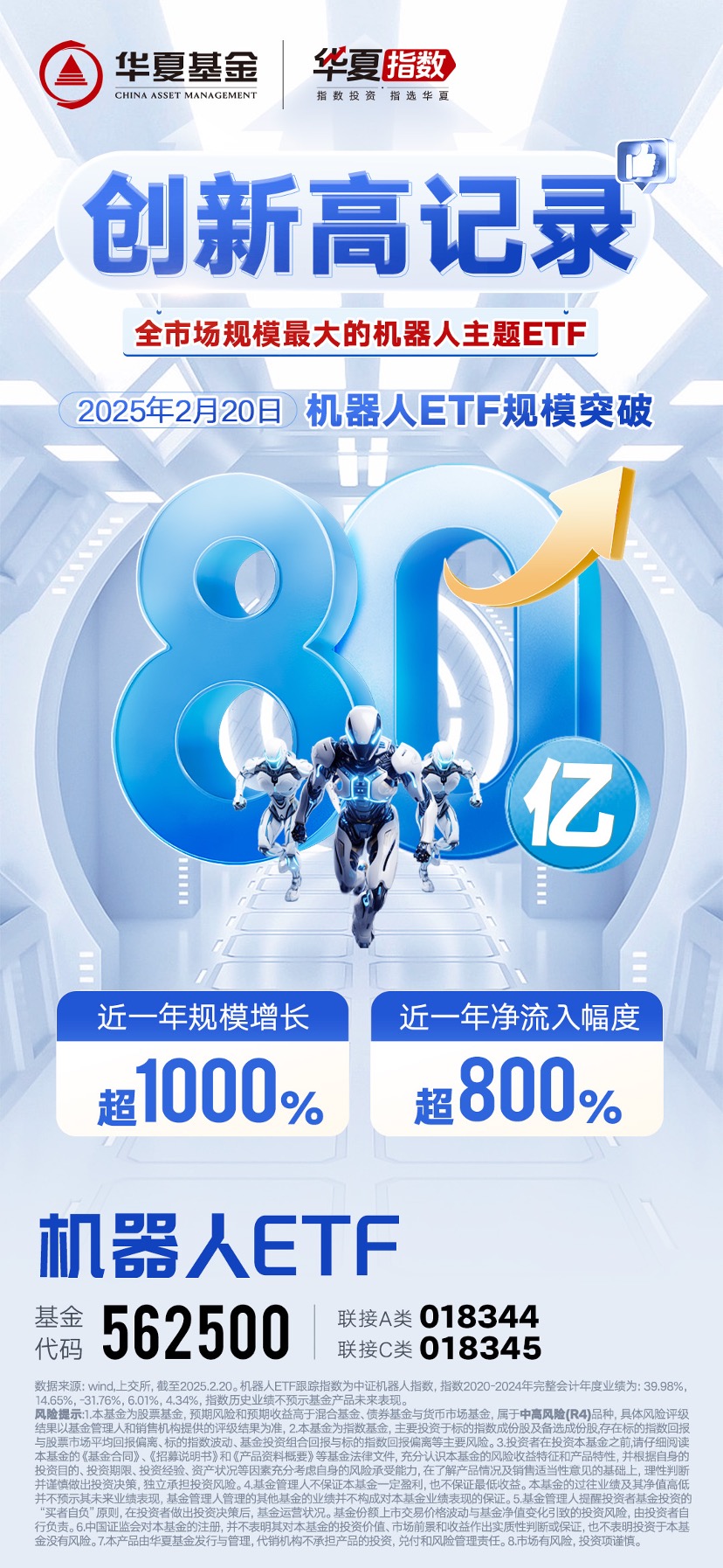 人形机器人产业加速发展：机器人ETF（562500）规模突破80亿，万亿赛道迎来“奇点时刻”_财富号_东方财富网