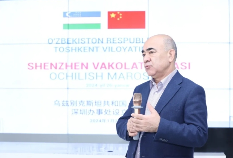 乌兹别克斯坦共和国塔什干州州长Zoir Mirzayev先生对华鹏飞集团表示感谢，时过三月双方业务已见成效。_财富号_东方财富网