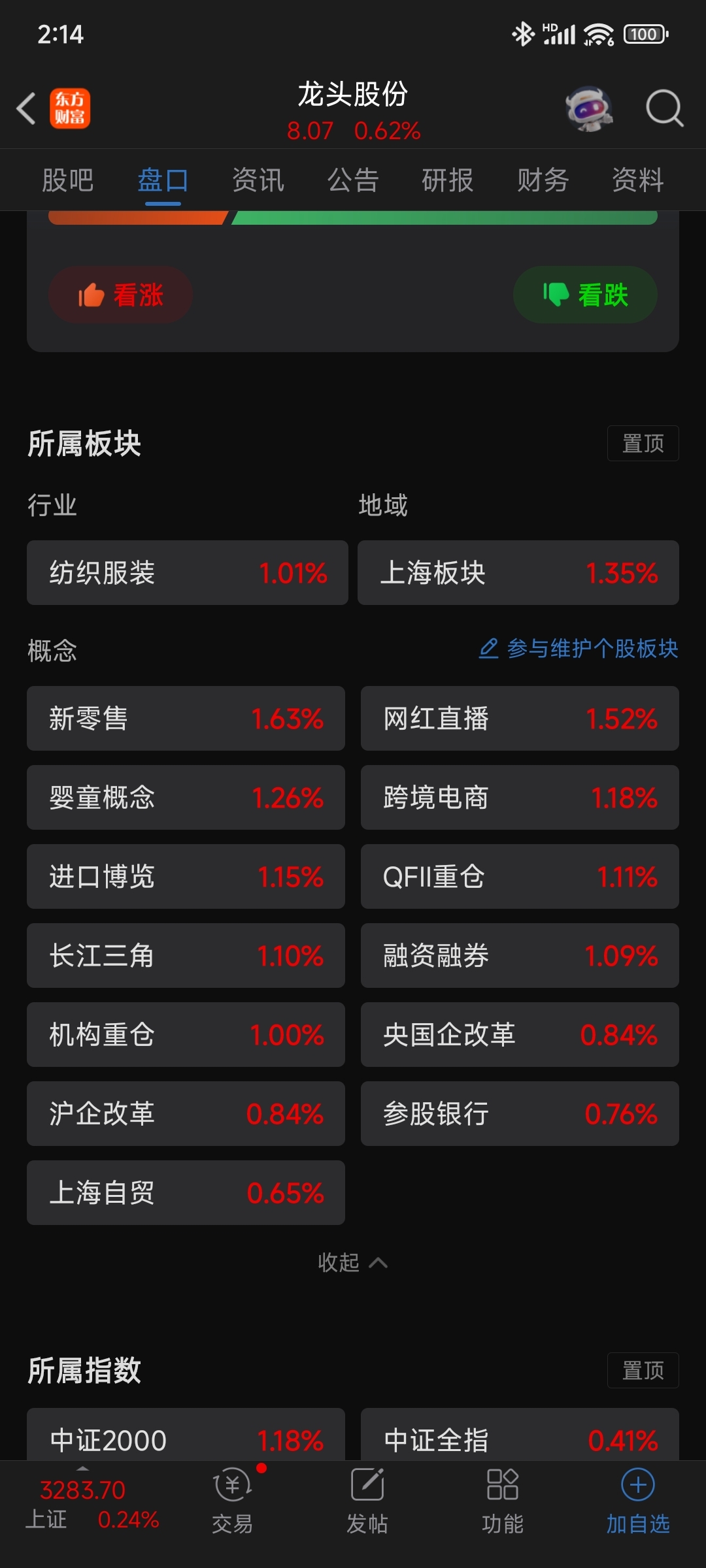 告诉我你是做什么的_龙头股份(600630)股吧_东方财富网股吧