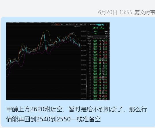 甲醇受原油影响，早间高开一波，之后行情随后是出现了回撤，之前行情较强的时候，本来_甲醇(fczcemam)股吧_东方财富网股吧