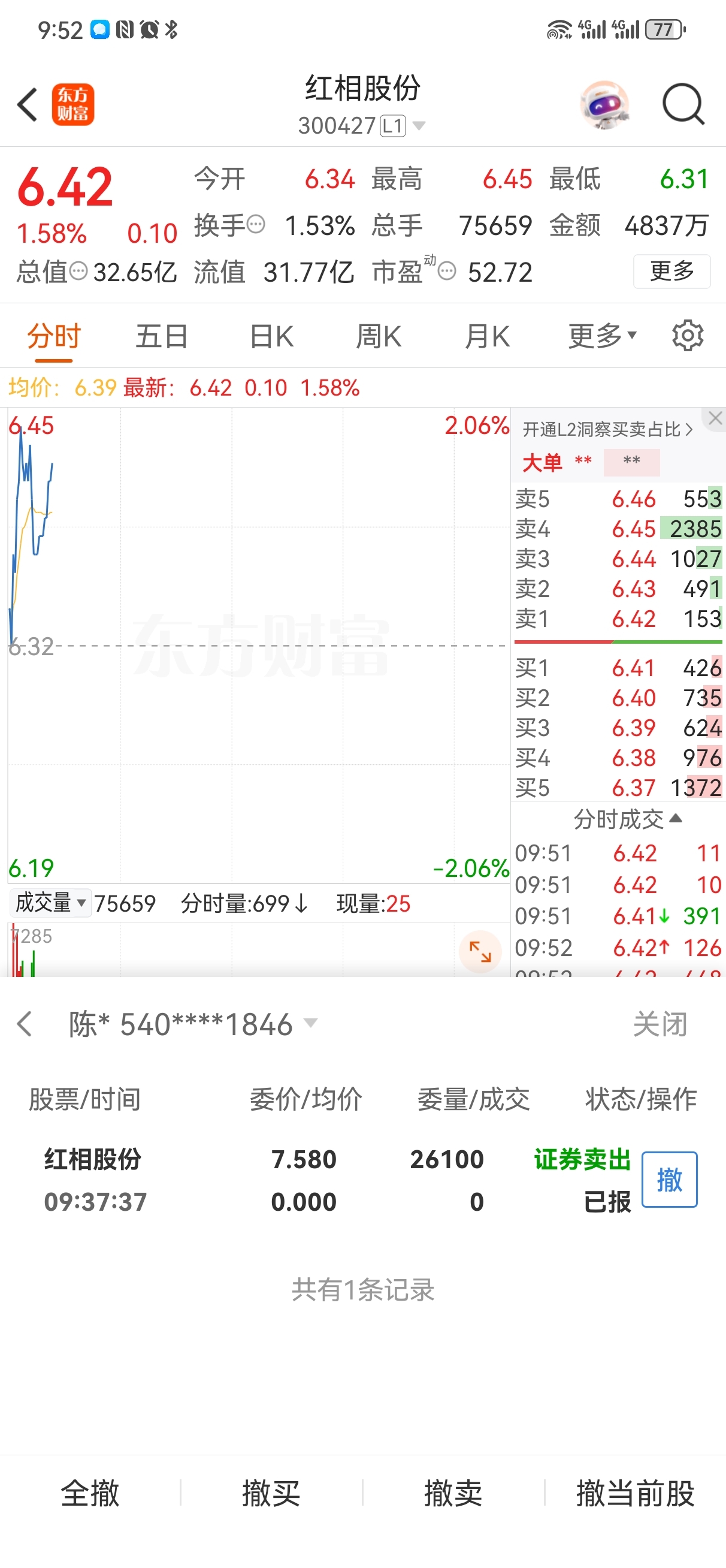 每天挂个涨停板出，不知道有没有机会_红相股份(300427)股吧_东方财富网股吧