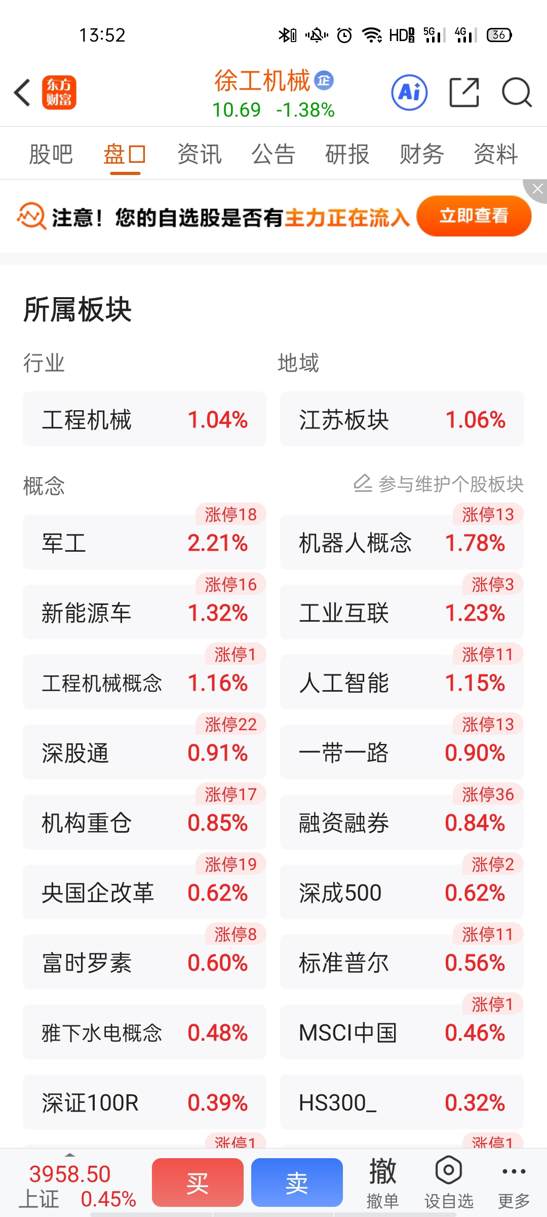 所有概念都红，为啥还绿，谁给我分析分析吗_徐工机械(000425)股吧_东方财富网股吧