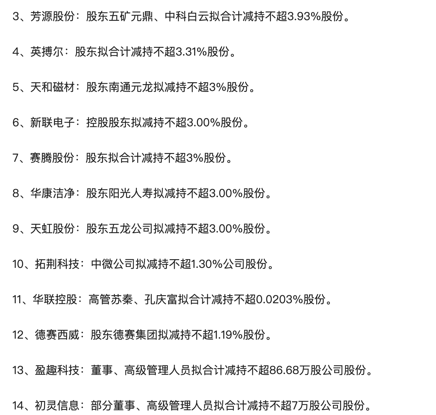 这个减持规模并不大，不要自己吓自己_华联控股(000036)股吧_东方财富网股吧