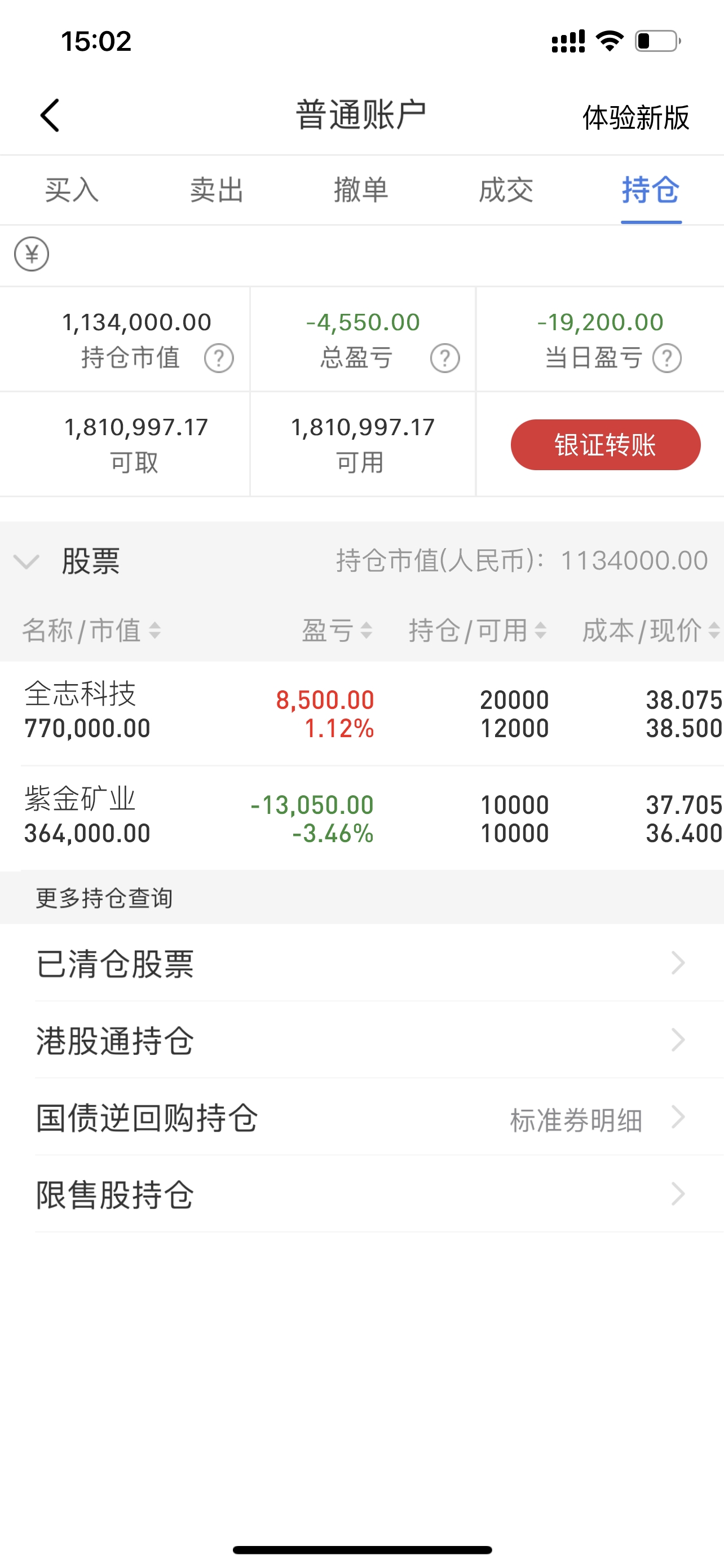 46W开启记录复盘日记，第173天持有：601899紫金矿业300458全志科技_财富号_东方财富网